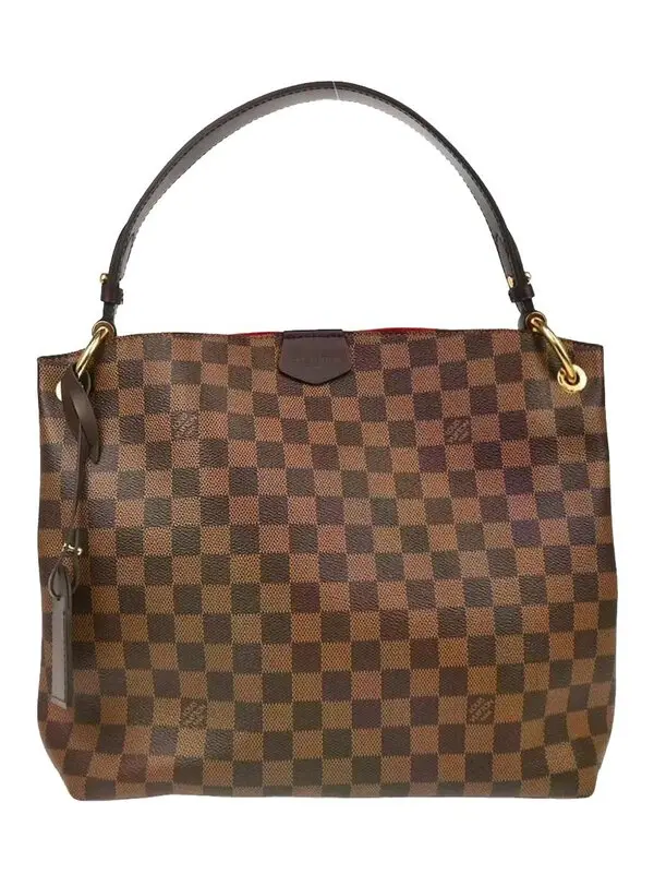 LOUIS VUITTON 2019 Damier Graceful Tote Bag - Brown