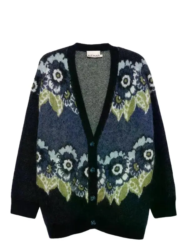 ALEMAIS Madalena Cardigan - Blue