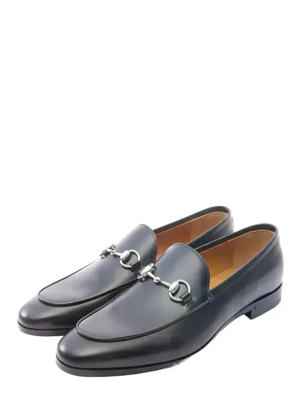 Gucci Horsebit Leather Loafers - Black