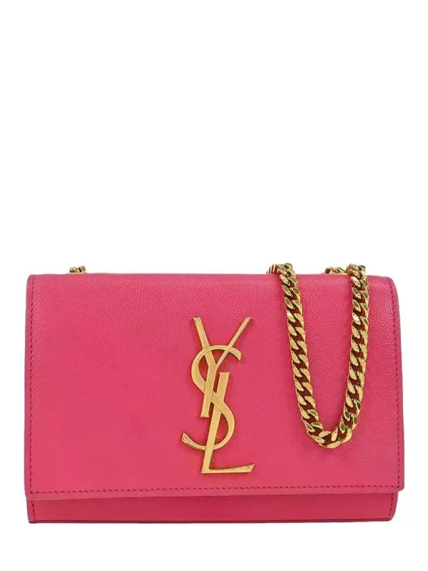 Saint Laurent 2014 Kate Chain-strap Leather Shoulder Bag - Pink