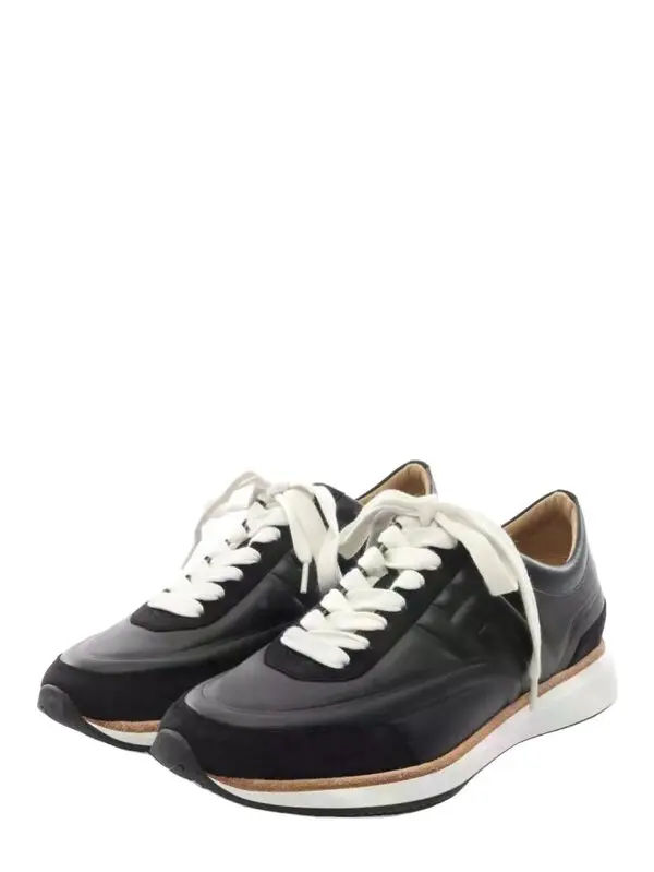Hermès Leather Sneakers - Black