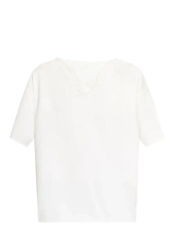 Zadig&Voltaire Meg V-neck T-shirt - White