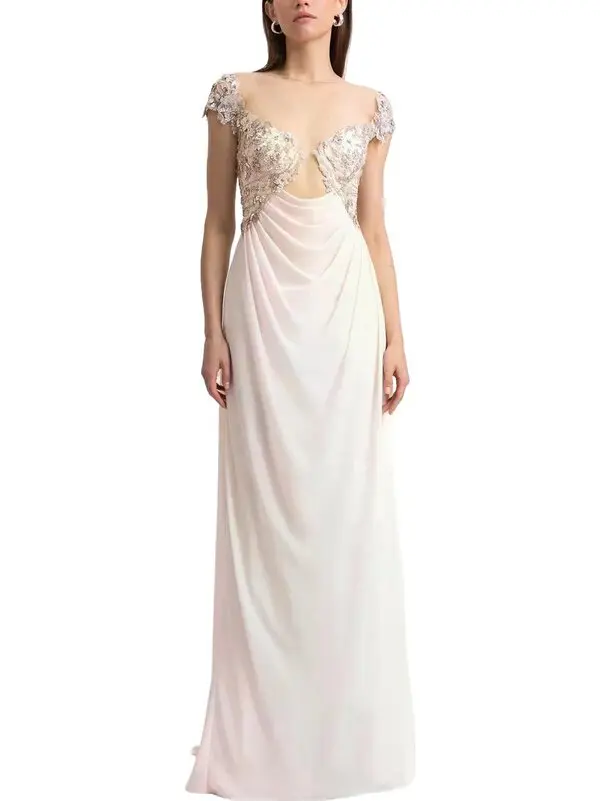 GEMY MAALOUF Cut-out Corset Gown - Pink