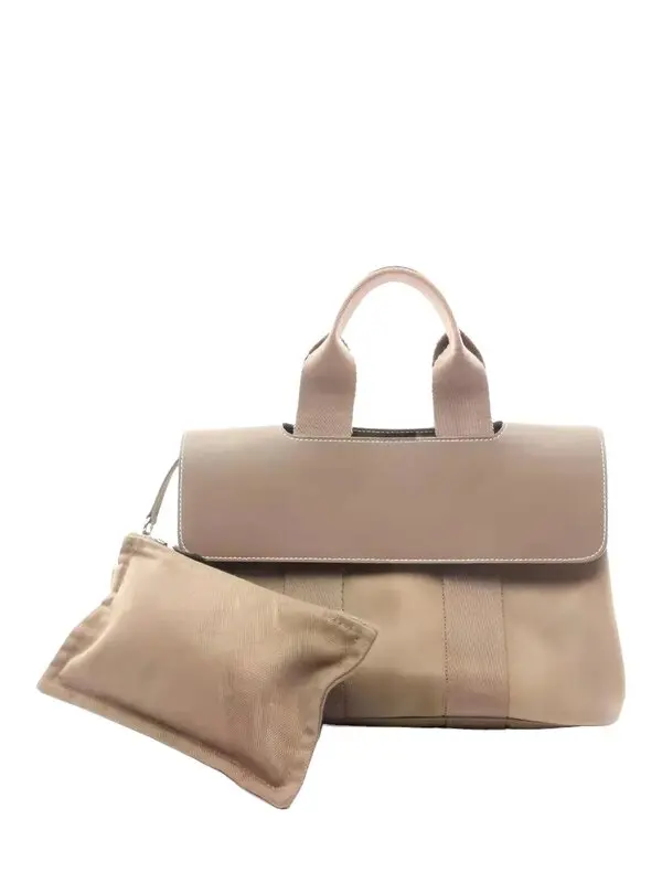 Hermès 2000s Pm Valparaiso Chevron Tote Bag - Neutrals