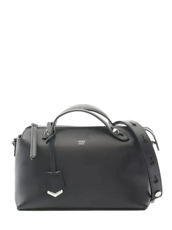 Fendi 2010s The Way Leather Handbag - Black