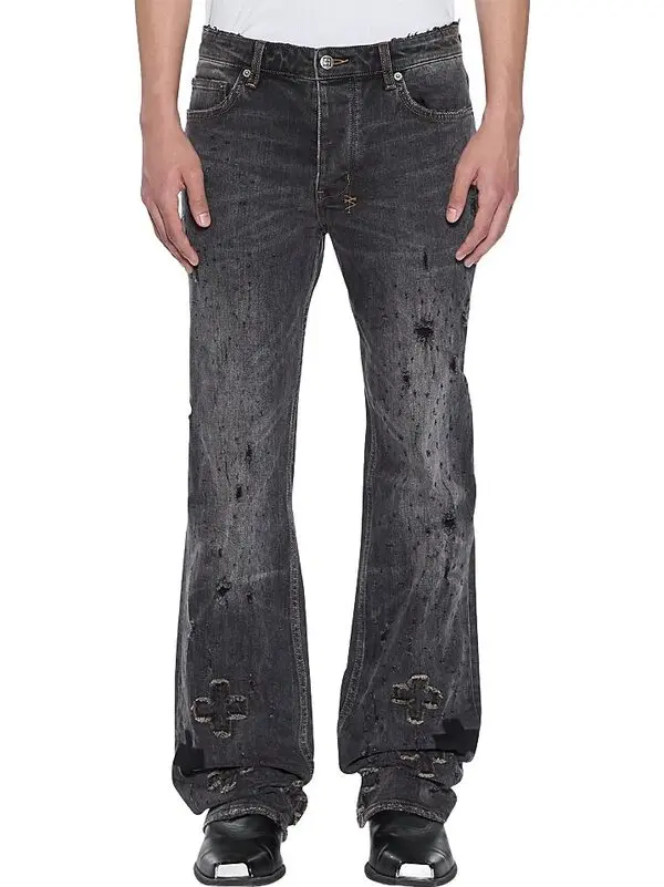 Ksubi Asher Distressed Jeans - Charcoal