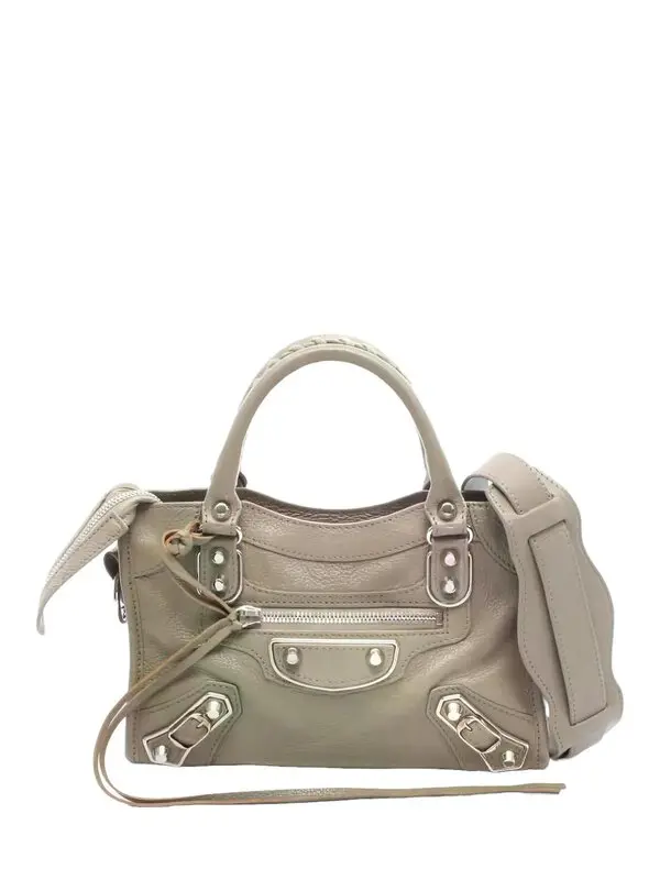 Balenciaga Mini City Handbag - Neutrals
