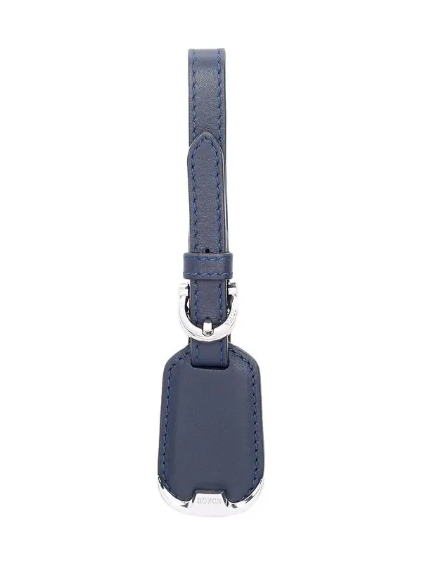 ROYCE NEW YORK Legendary Leather Bag Tag - Blue