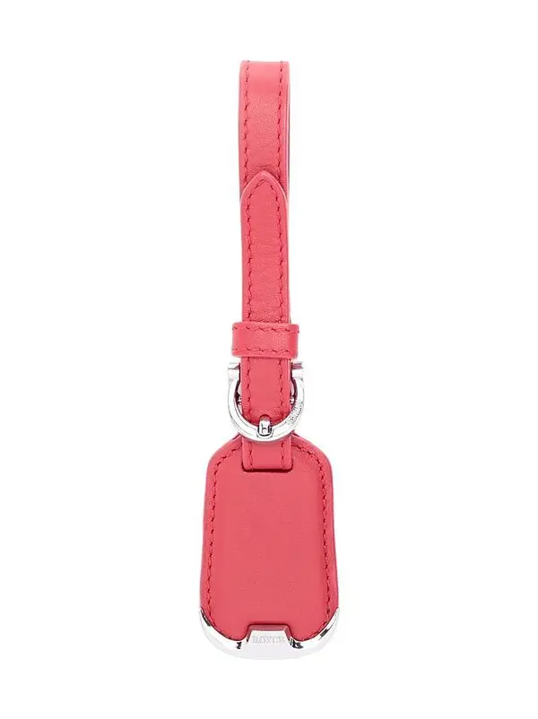 ROYCE NEW YORK Legendary Leather Bag Tag - Red