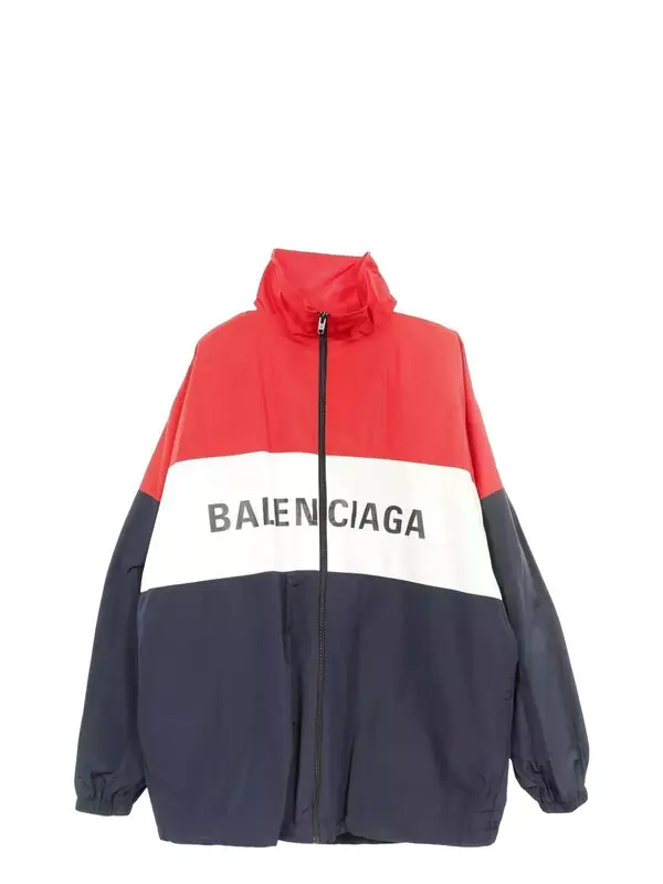 Balenciaga 2010s Logo-print Track Jacket - Red