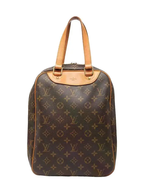 LOUIS VUITTON 2000 Monogram Excursion Handbag - Brown