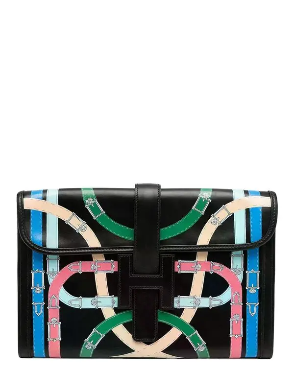 Hermès Jige Clutch - Black