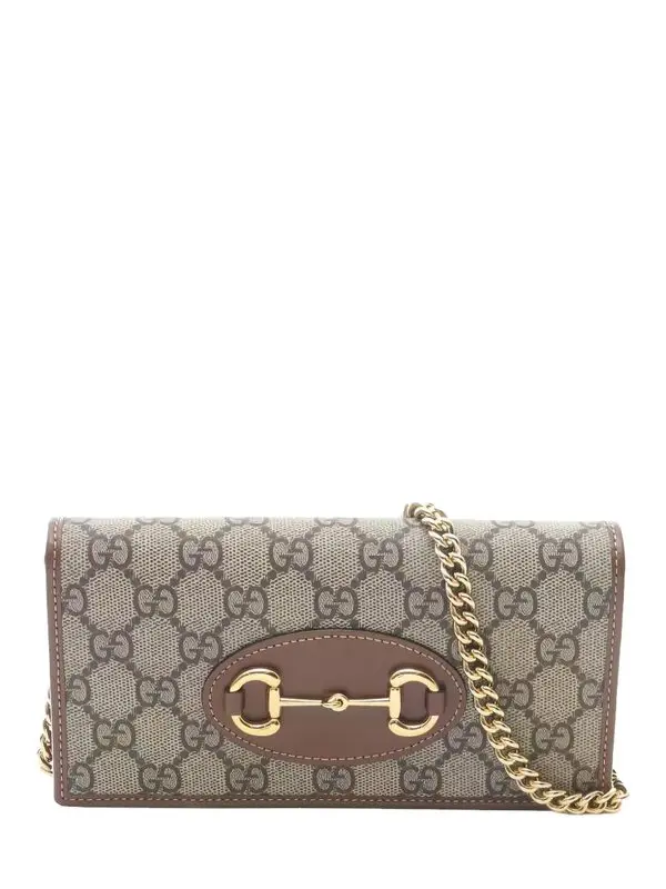 Gucci Gg Horsebit 1955 Chain Bag - Neutrals