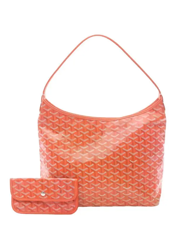 Goyard 2010s Boheme Canvas Shoulder Bag - Orange
