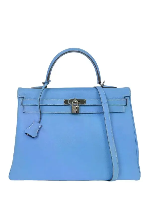 Hermès 2011 35 Epsom Kelly - Blue
