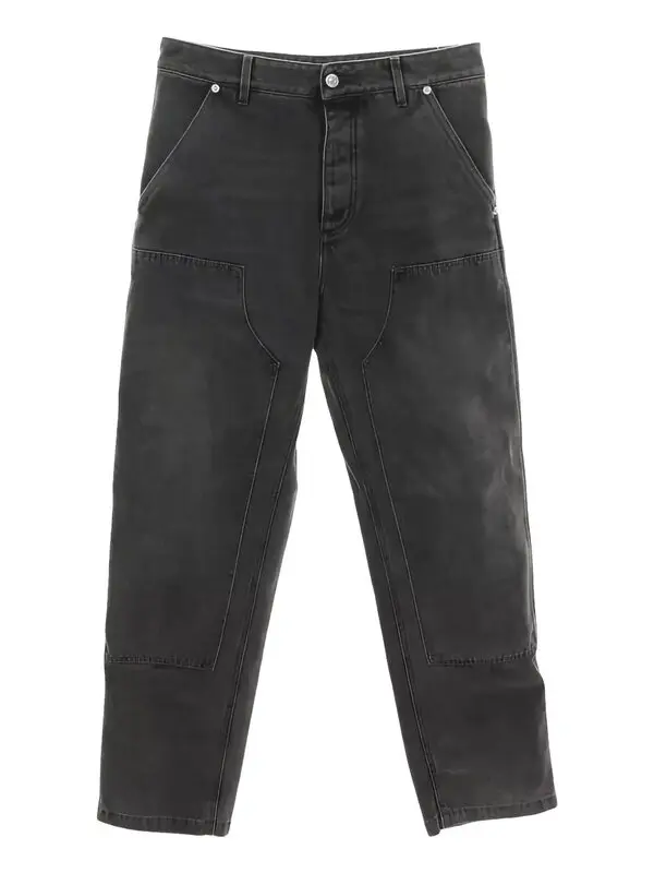 Dior 2010s Carpenter Five-pockets Jeans - Grey