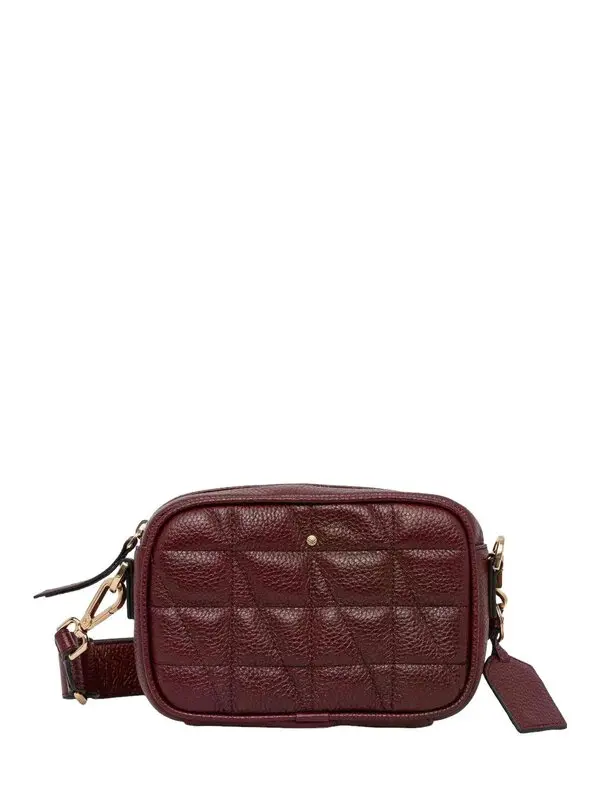 Geox Narcisia Quilted Cross Body Bag - Red