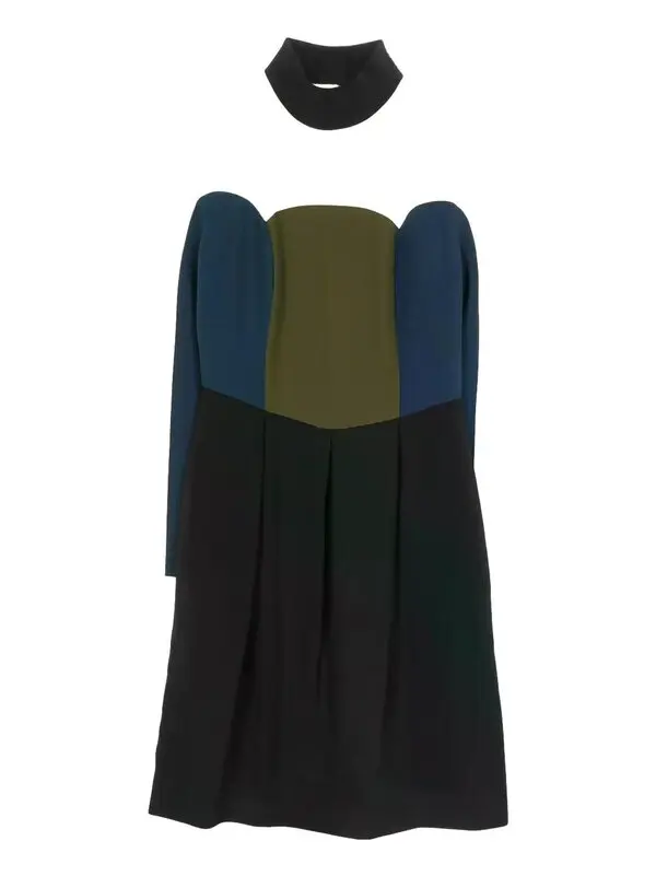 Fendi Colour-block One Piece - Black