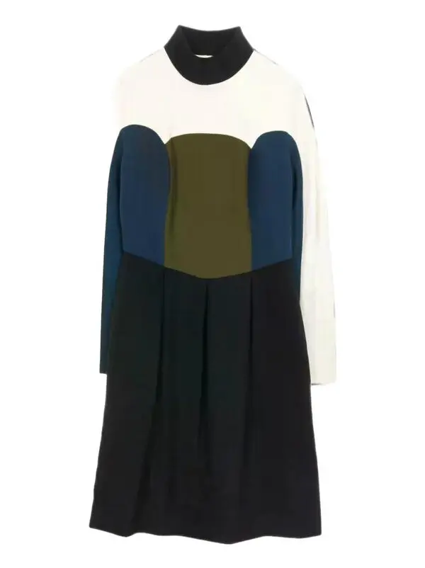 Fendi Colour-block One Piece - Black