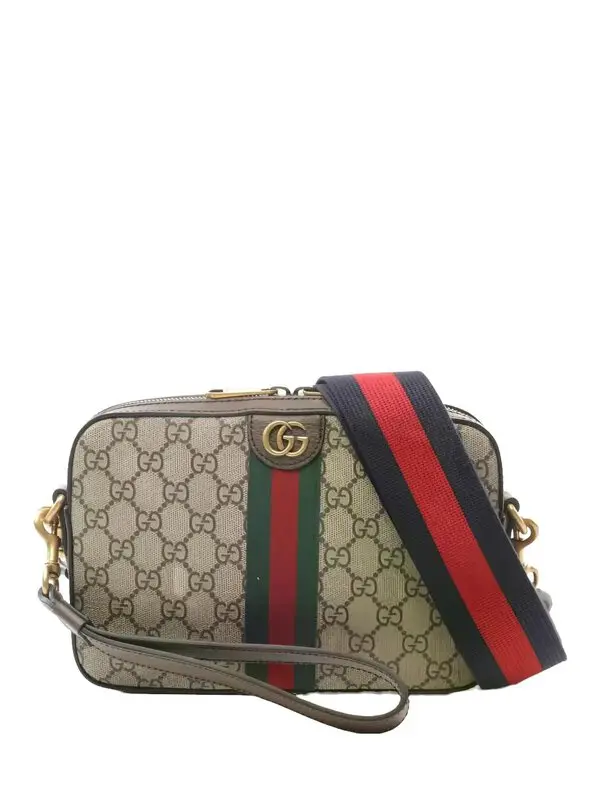 Gucci Ophidia Gg Patterned Cross Body Bag - Brown