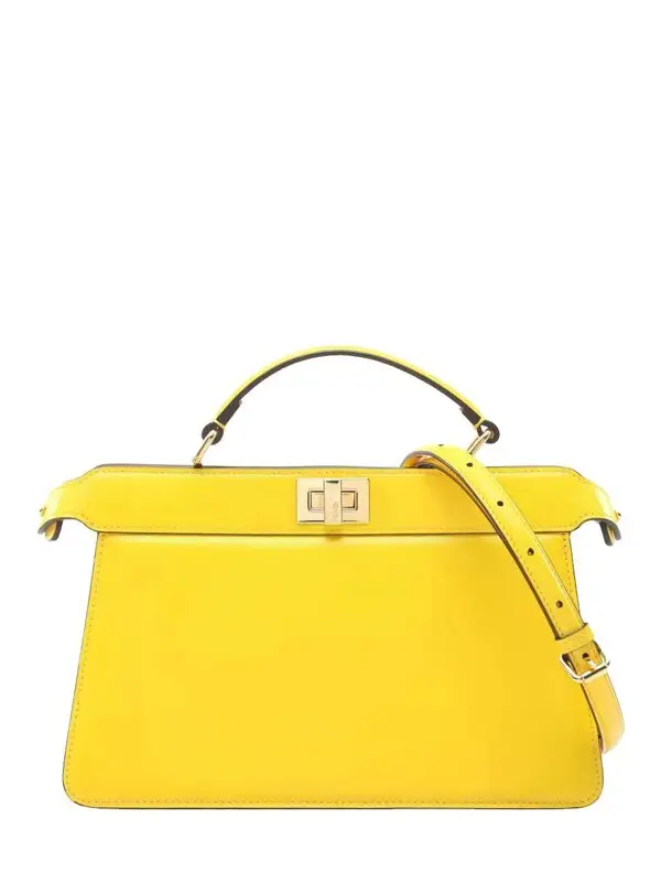 Fendi 2010s Peekaboo Iseeu Tote Bag - Yellow