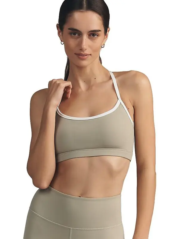 DAUGHTER LESSONS Core Sports Bra Top - Sand