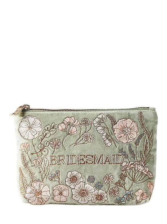ELIZABETH SCARLETT World Everyday Pouch - Sage Bridesmaid