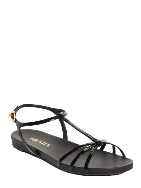 OPEN EDIT Cage Strap Sandal - Black