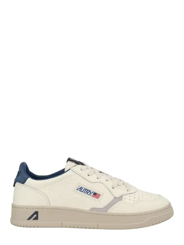 AUTRY Medalist Low Top Sneaker - Beige