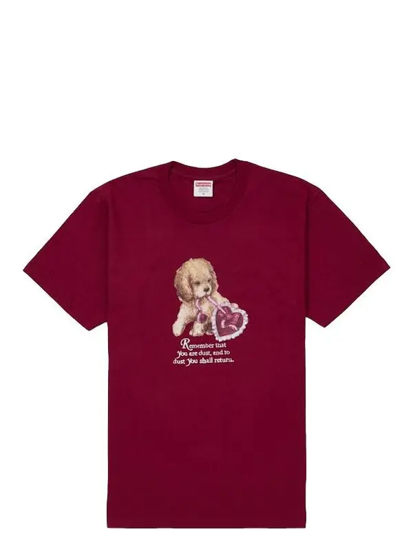 Supreme Dust Tee Shirt - Cardinal