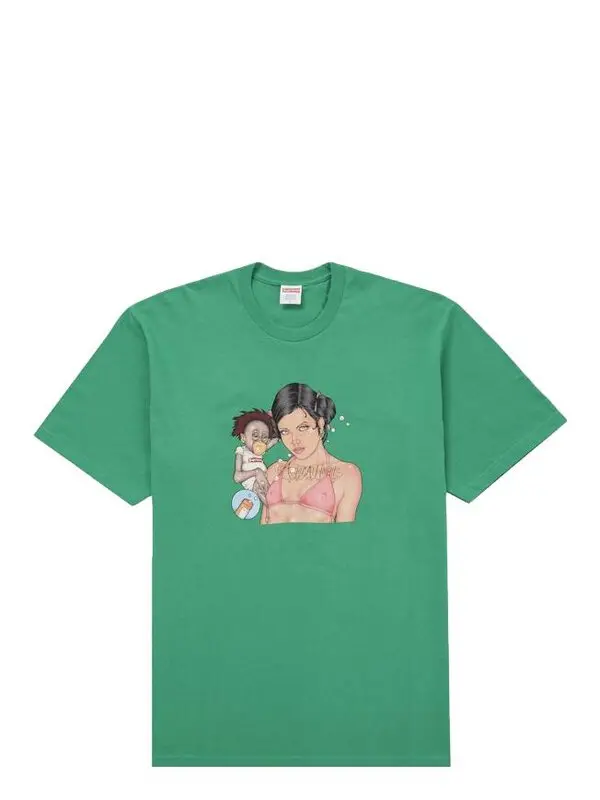 Supreme Angel Tee Shirt - Green