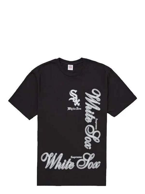 Supreme Mlb Teams Sox Tee Shirt - Black