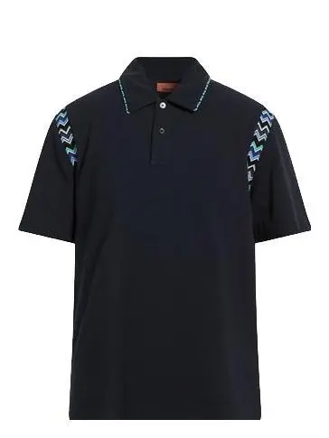 Missoni Polo Shirt Size Cotton - Black