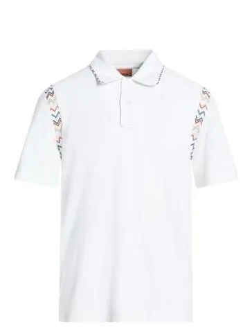 Missoni Polo Shirt Size Cotton - White