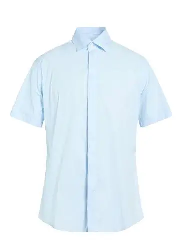 LOW BRAND Shirt Sky Size Cotton, Polyamide, Elastane - Blue