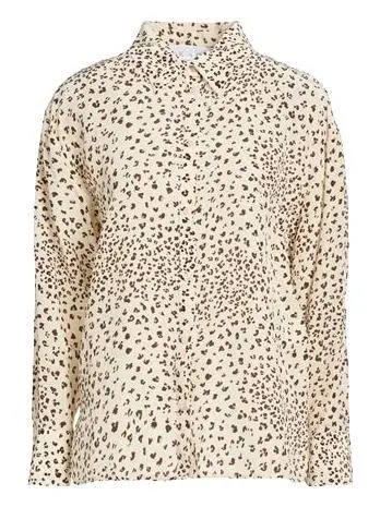 KAOS Leopard-print Shirt - Beige