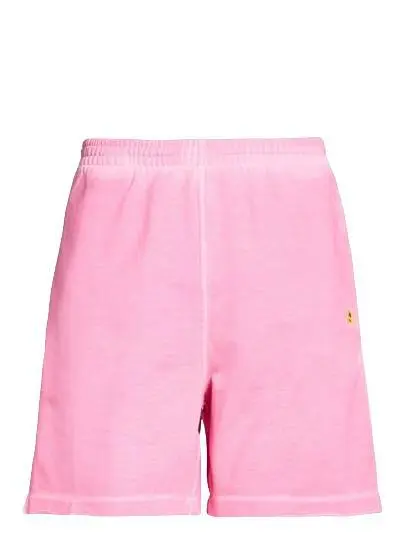 BARROW Cotton French Terry Athletic Shorts - Pink