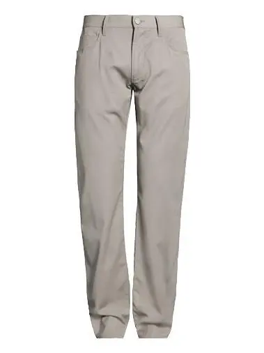 Giorgio Armani Casual Virgin Wool Trousers - Grey