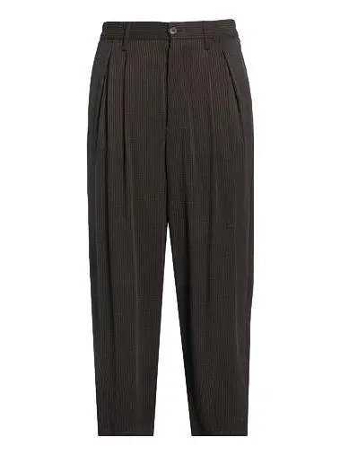 Giorgio Armani Tapered Jacquard Trousers - Grey