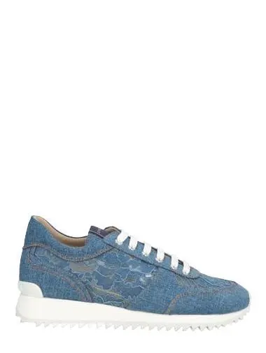 LE SILLA Leather Sneakers - Blue