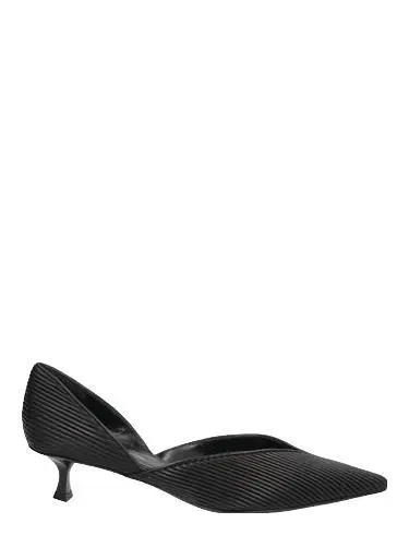 Giorgio Armani Pumps In Lambskin - Black