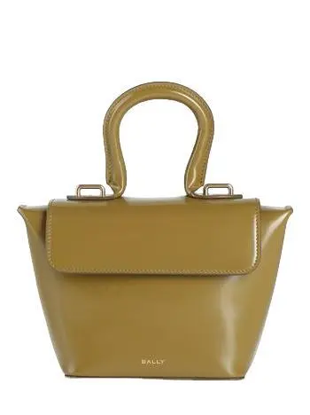 Bally Leather Flap Bag - Green
