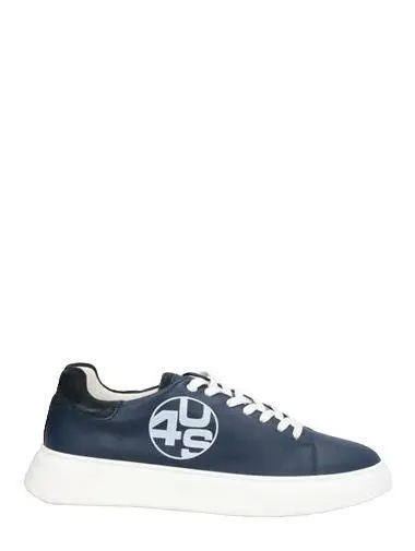 Paciotti Low-top Calfskin Sneakers - Blue