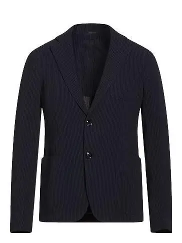 Giorgio Armani Midnight Striped Blazer - Blue