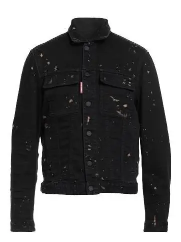 Dsquared2 Denim Trucker Jacket - Black