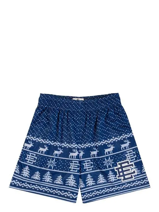 ERIC EMANUEL Ee Basic/core Short - Navy Blue Holiday Sweater