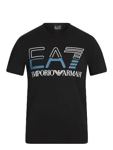EA7 T-shirt Size Cotton, Elastane - Black