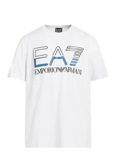 EA7 T-shirt Size Cotton, Elastane - White
