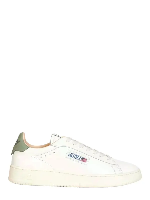 AUTRY Low-cut Leather Sneakers - White
