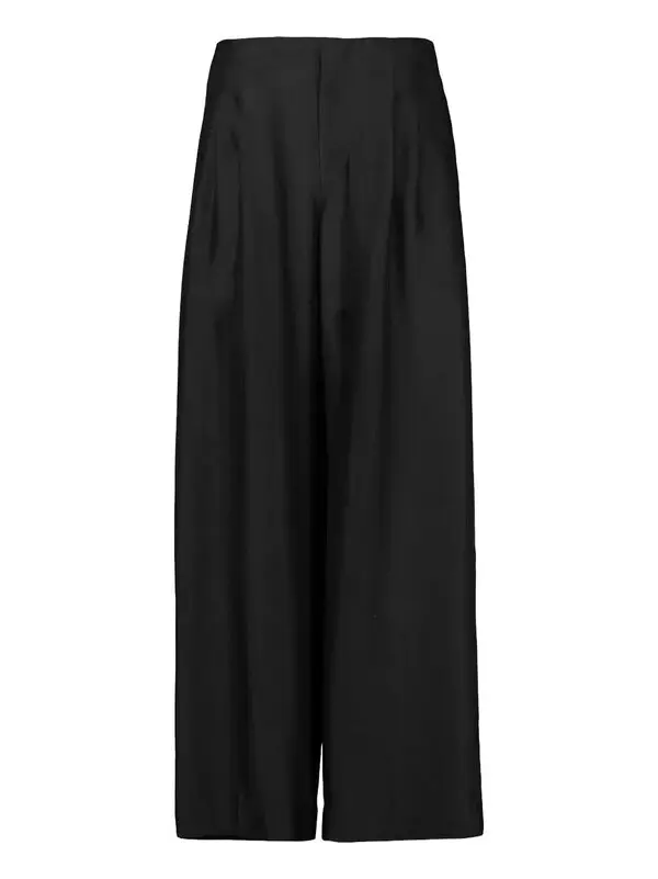 Staud Pleated Trousers - Black